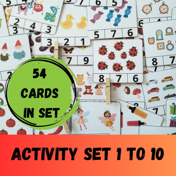 Montessori Game - Etsy