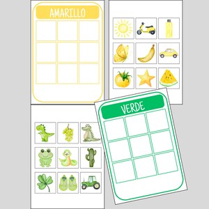 Color Sorting Activity for Toddlers & Preschoolers | Spanish Learning ...