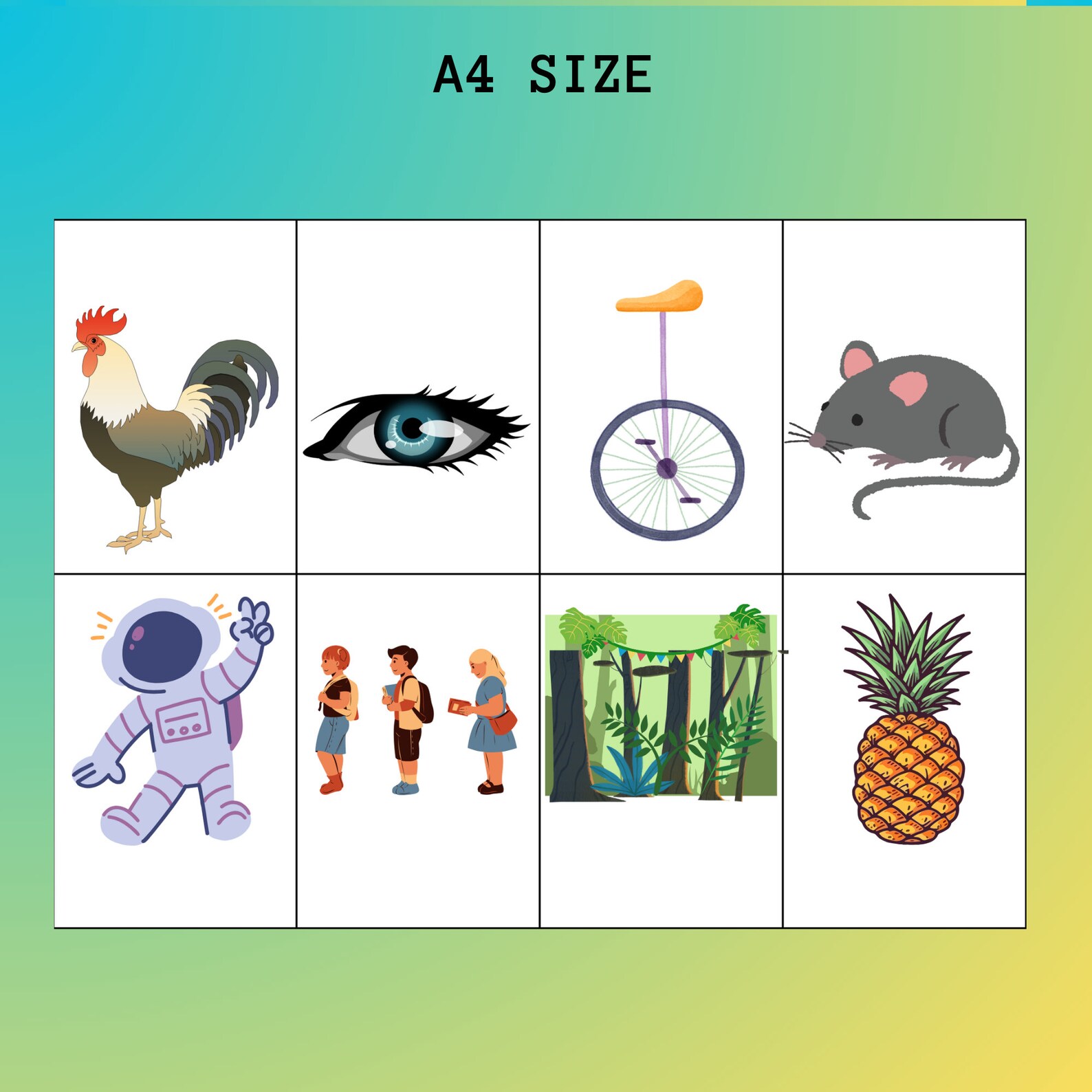Learn to Read, Word and Picture Matching Activity, Sight Words ...