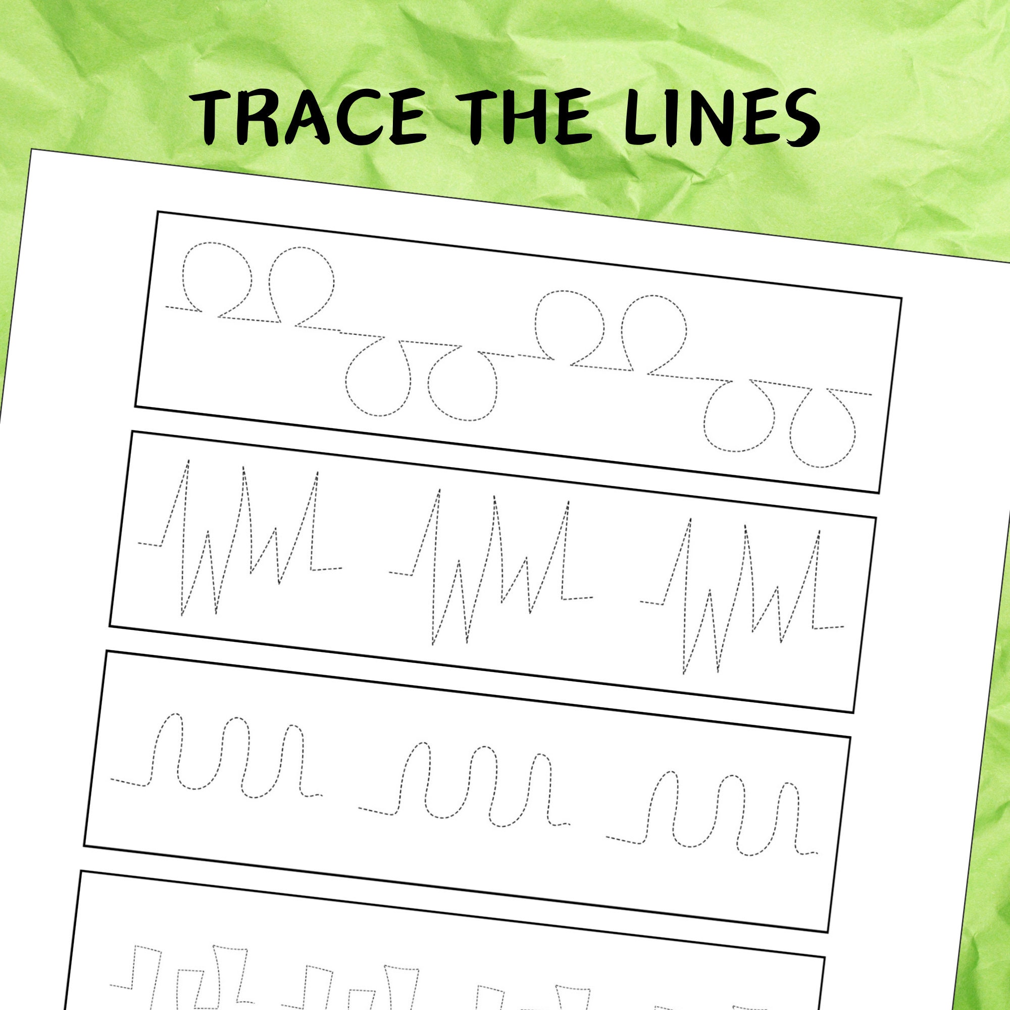 Insects Preschool Tracing Worksheets, Toddler Tracing Activities ...