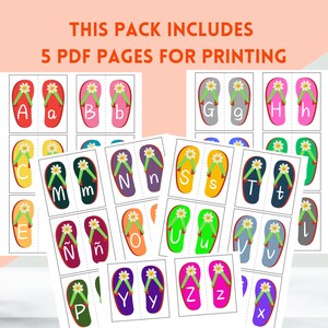 Spanish Alphabet Matching Activity - Uppercase & Lowercase Letters for ...