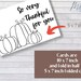 Thanksgiving Activity Coloring Cards Printable | Thanksgiving Kids ...