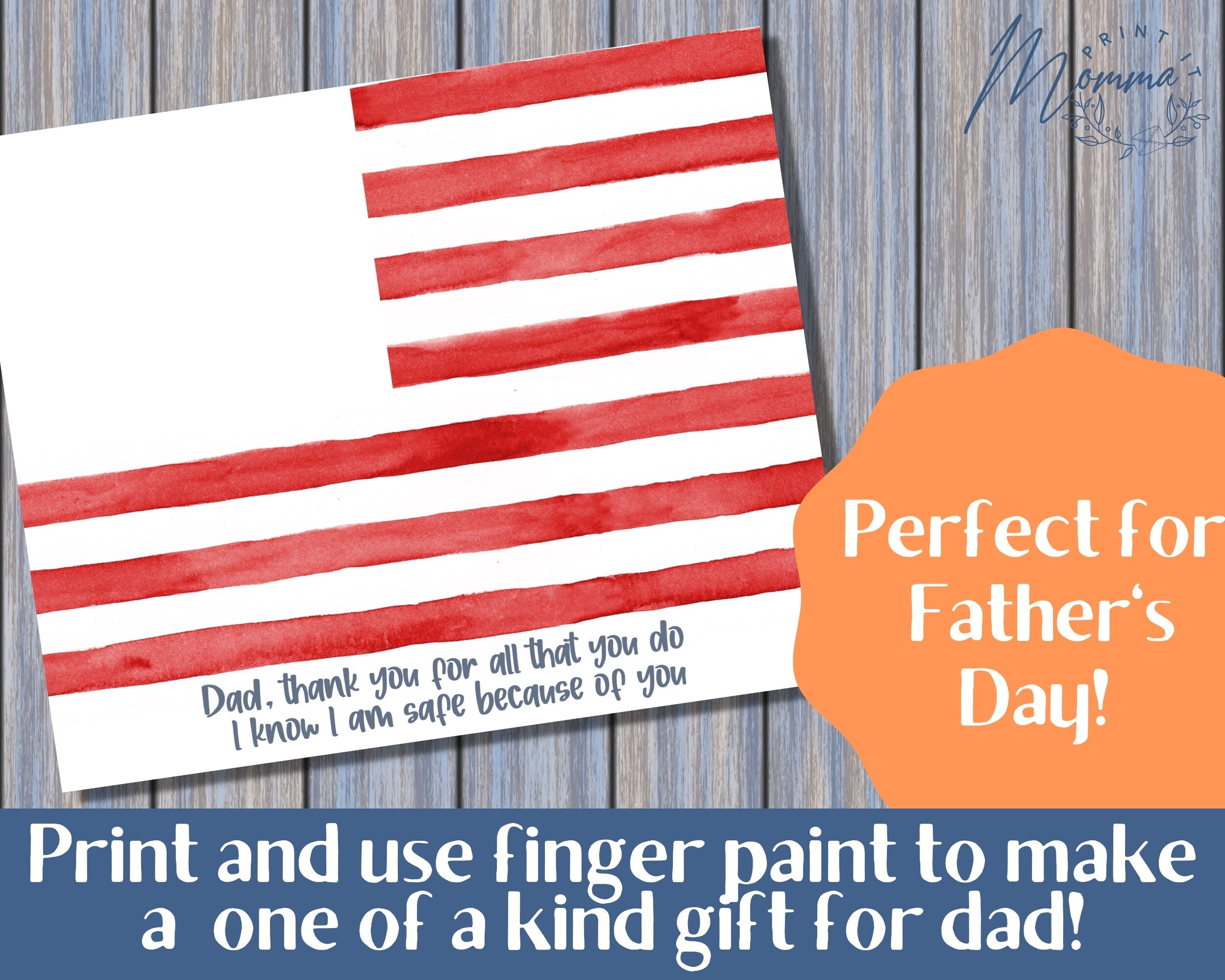 Father's Day Gift From Kids for Military Dad Printable - Etsy