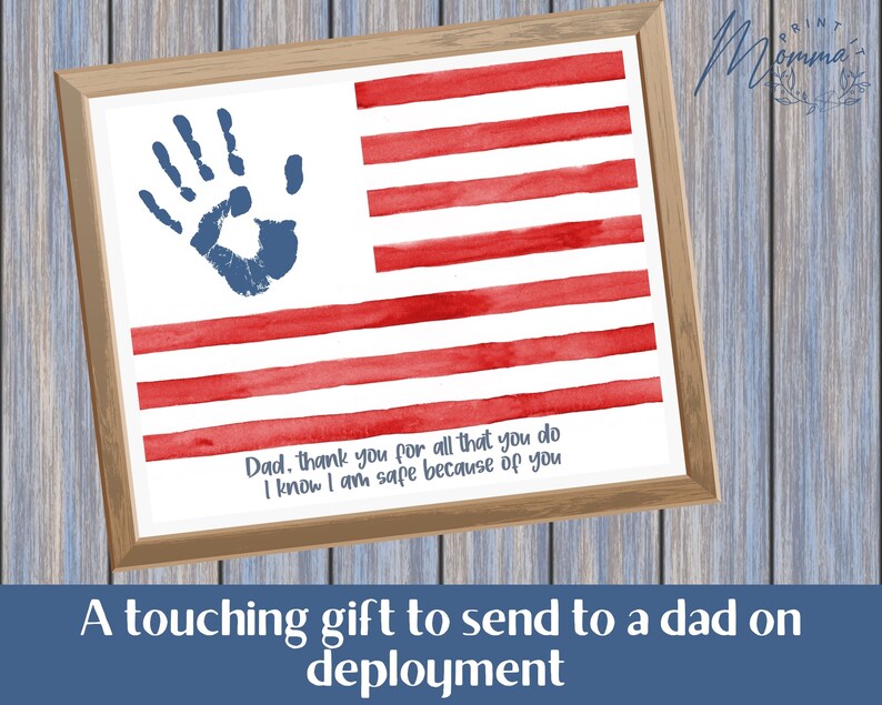 Father's Day Gift From Kids for Military Dad Printable - Etsy