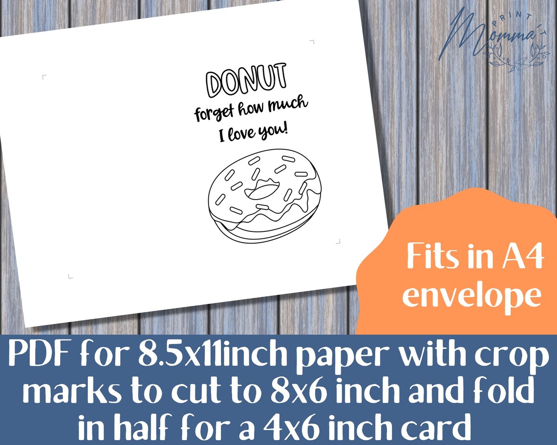 Father's Day Coloring Card Printable | Kids Coloring DIY Card Digital ...