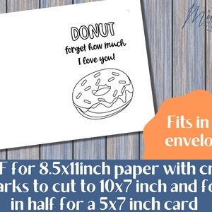 Father's Day Coloring Card Printable | Kids Coloring DIY Card Digital ...