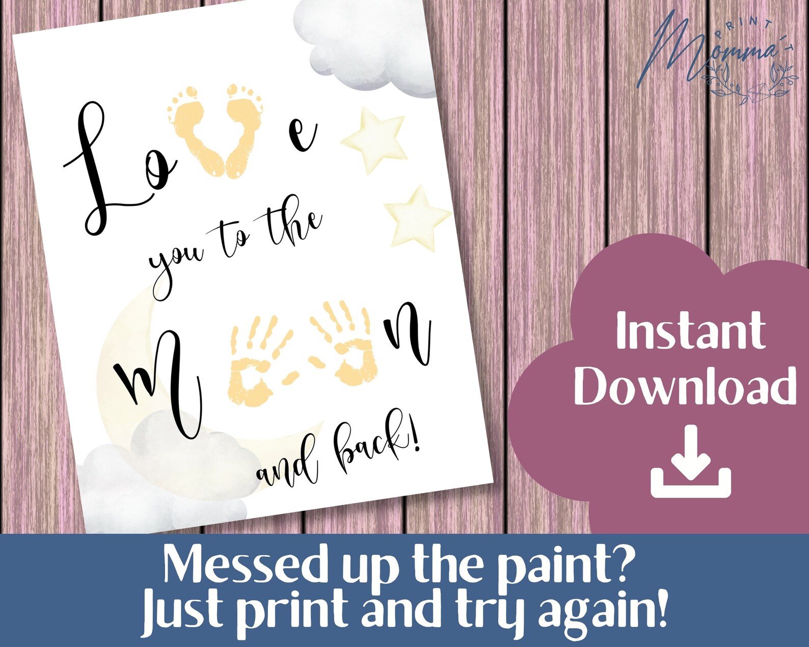 Mother's Day Gift From Kids Printable Love You to the - Etsy