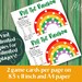 St. Patrick's Day Kids Roll the Rainbow Game Printable St. Patty's Day ...
