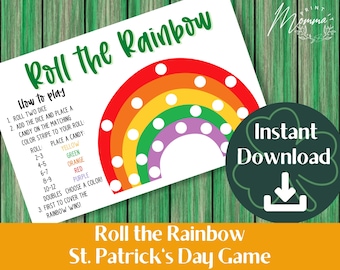 Printable Roll a Monster Game Instant Download (Instant Download) - Etsy