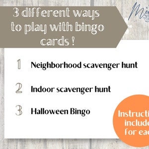 Halloween Kids Activity Pages, Bingo, Scavenger Hunt and Memory Game ...