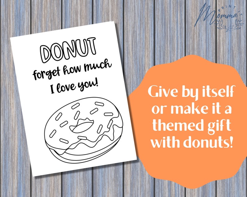 Father's Day Coloring Card Printable | Kids Coloring DIY Card Digital ...