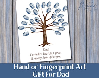 Mother's Day Gift From Kids Printable Handprint Keepsake Mom Gift ...
