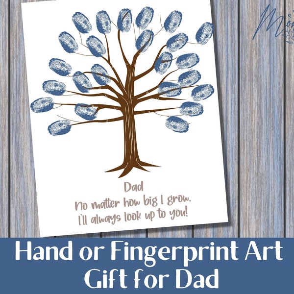 Finger Print Tree - Etsy