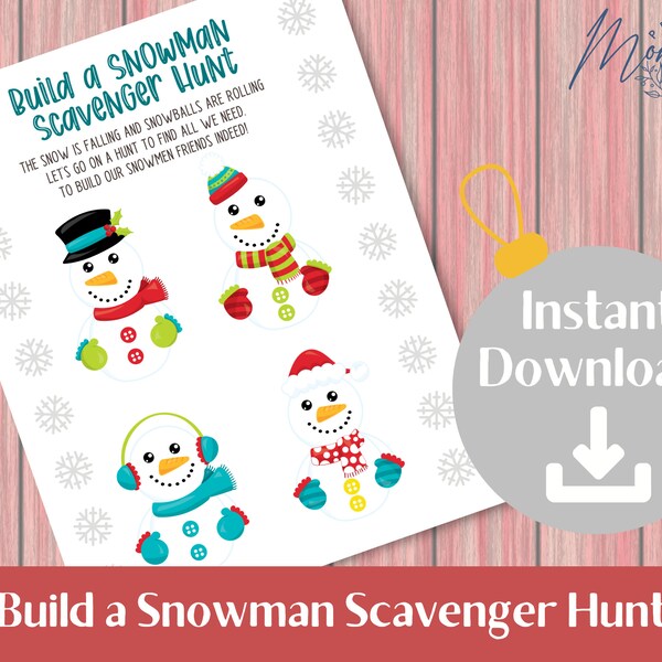 Snowman Game - Etsy