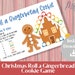 Roll a Gingerbread Cookie Game Printable Christmas Gingerbread Man Game ...