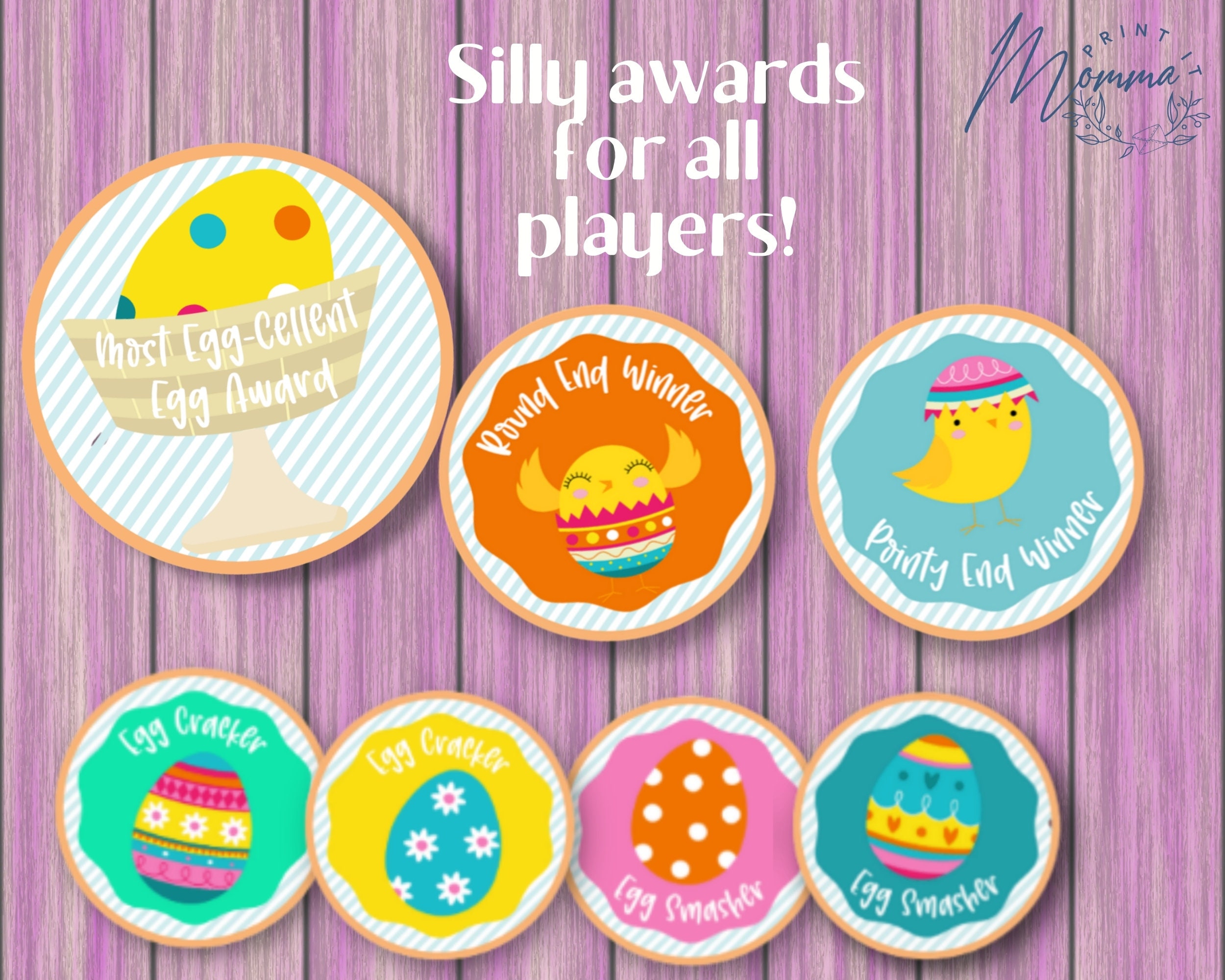 Easter Egg Tapping Tournament Kit Printable Easter Family Egg Activity ...