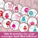 Valentine's Day Kids Scavenger Hunt Printable | Monster Valentine Hide ...