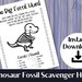 Scavenger Hunt for Dinosaur Fossils Printable Dino Dig Fossil Hunt ...