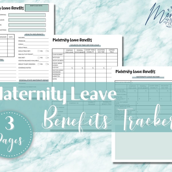 Maternity Planner - Etsy