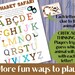Scavenger Hunt Alphabet Safari Printable Alphabet Hiding Game Digital ...