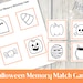 Halloween Memory Matching Game Printable Halloween Kids Concentration ...