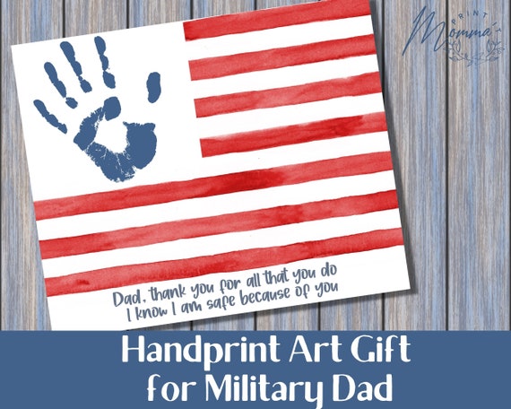 Father's Day Gift From Kids for Military Dad Printable - Etsy