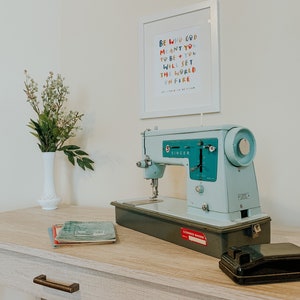 Singer Model 347 Vintage Sewing Machine - Etsy