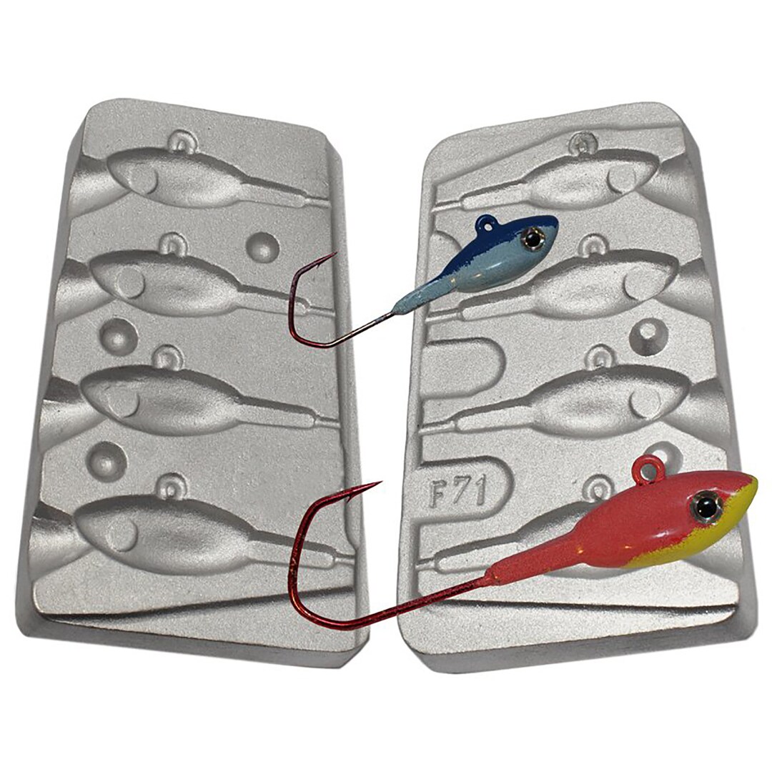 Cod Fishhead Jig Fishing Mould 16-18-20-25g_shore, Boat and All ...