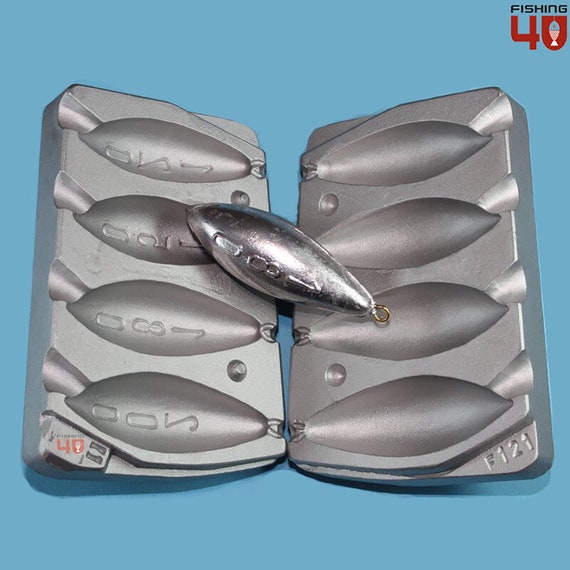 Inline Sinkers Sea - Makes 4 Different Sizes Of Torpedo Fishing Weights ...