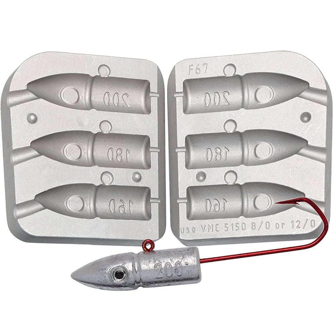 Butt Jig Head Mold 160-180-200g Fishing Jig Head Mold - Etsy