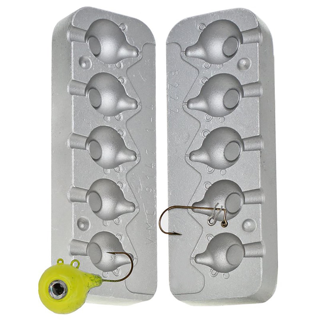 Fireball Jig Mold 25-30-35-40-45g Fishing Jig Aluminum Mold - Etsy