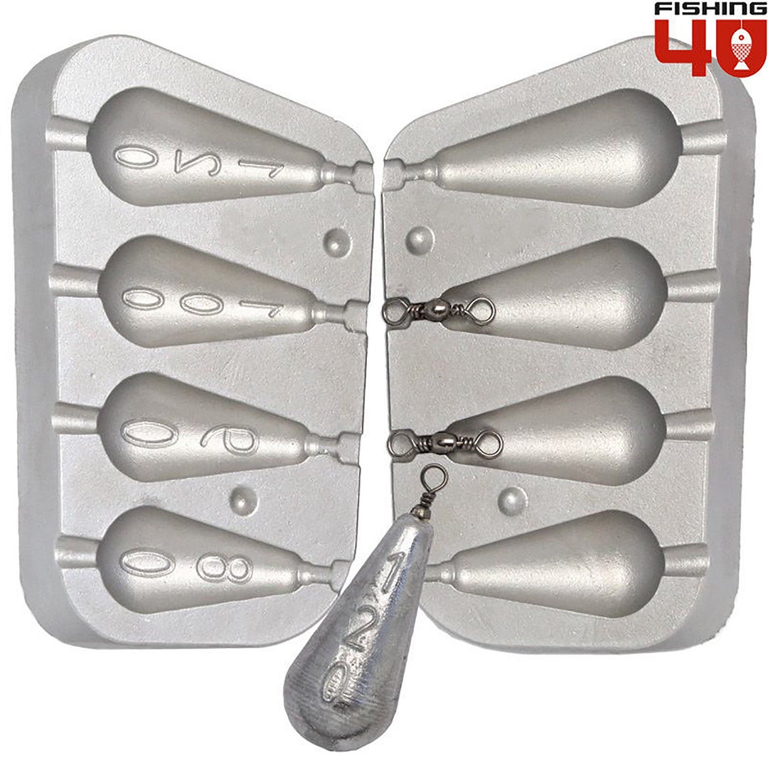 Pear Lead Fishing Weight Mould 80-90-100-120g Sea Boat,carp Fishing - Etsy