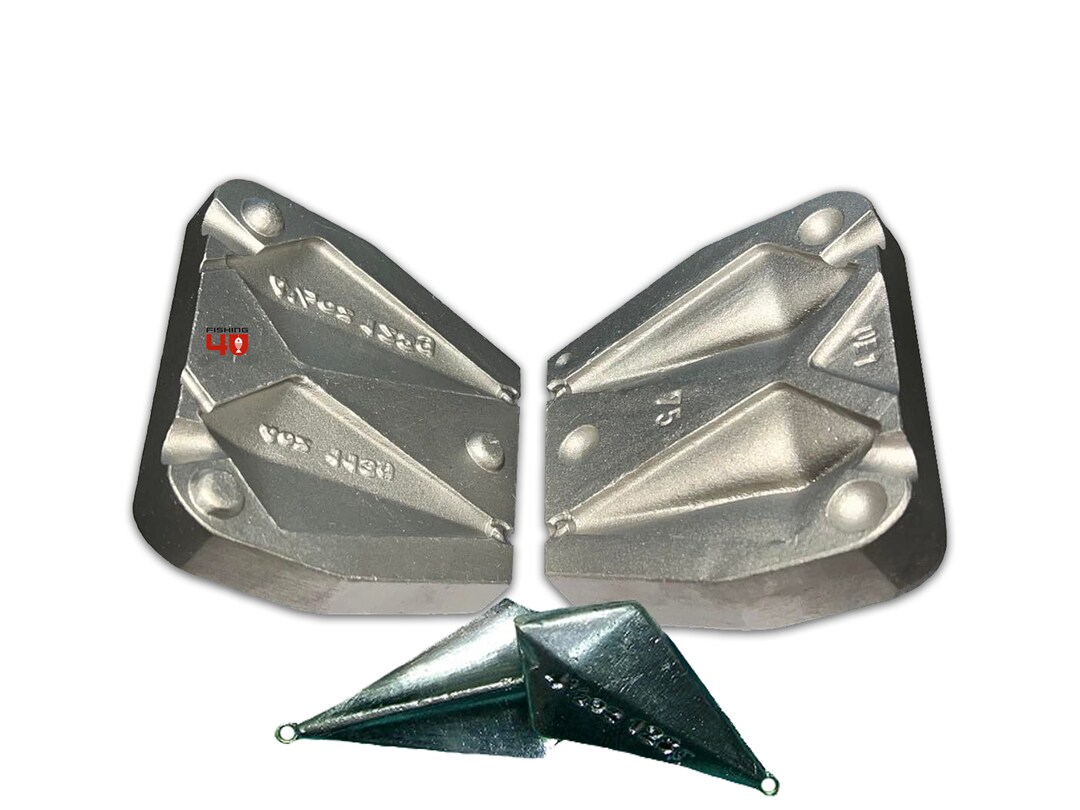 Elevetor Mould 113-128g/ 2oz-4.4oz Fishing Lead Sinker Mould Kite Lead ...