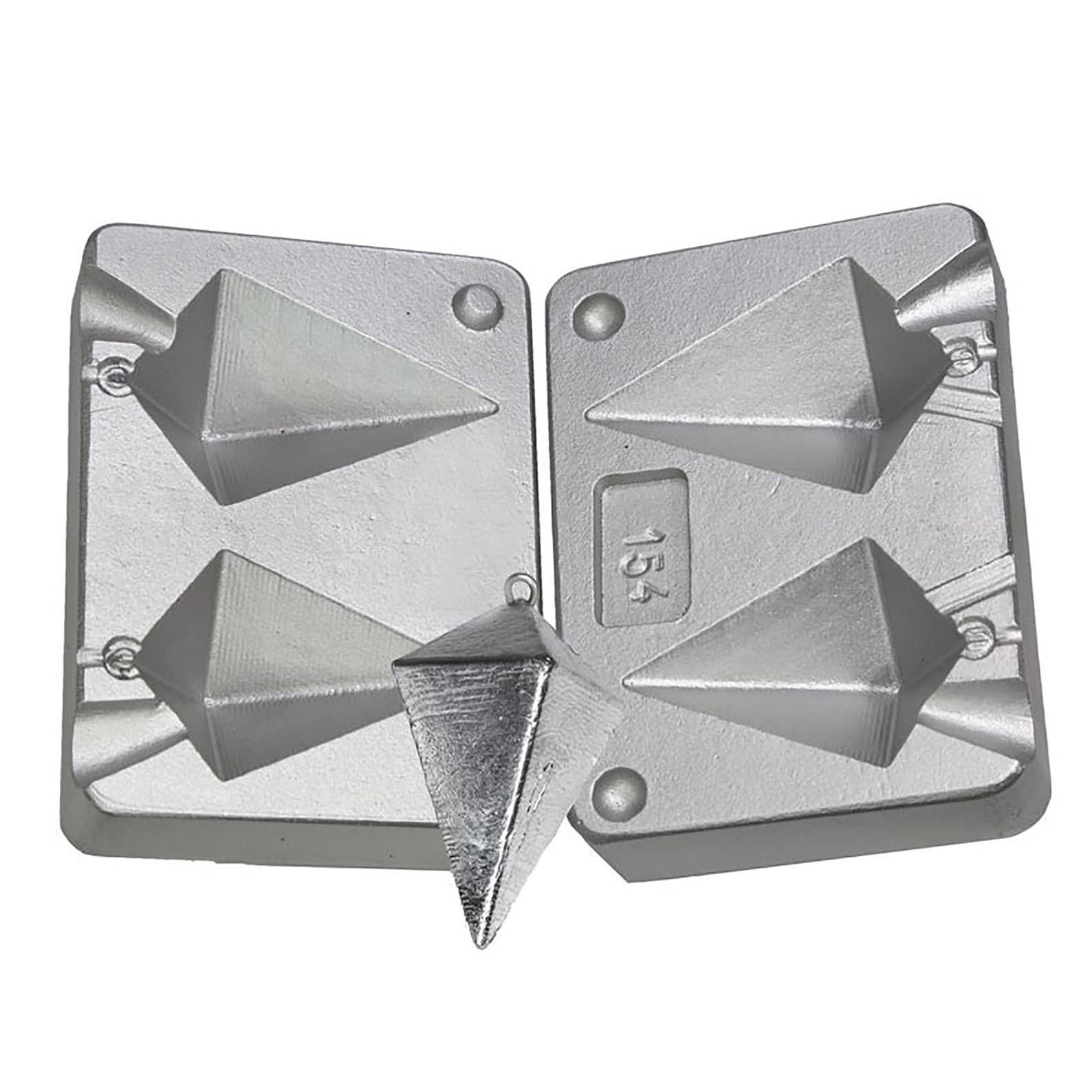 Pyramid 130-180g Fishing Lead Sinker Mould/sea Fishing - Etsy