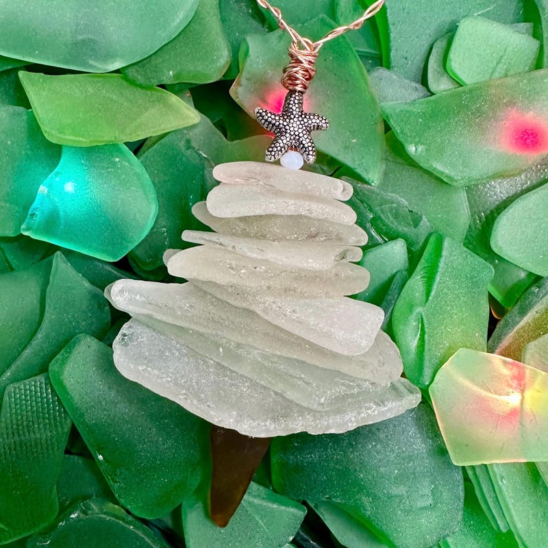 Sea Glass Christmas Tree - Etsy