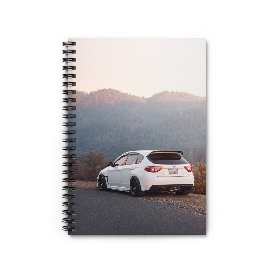 Subaru WRX STI Automotive Spiral Notebook - Etsy