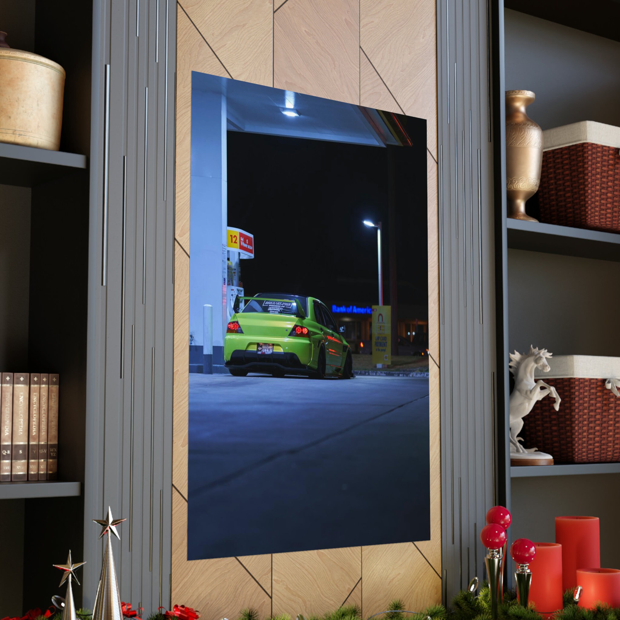 Mitsubishi Evolution evo JDM Car Matte Vertical Poster High Resolution ...