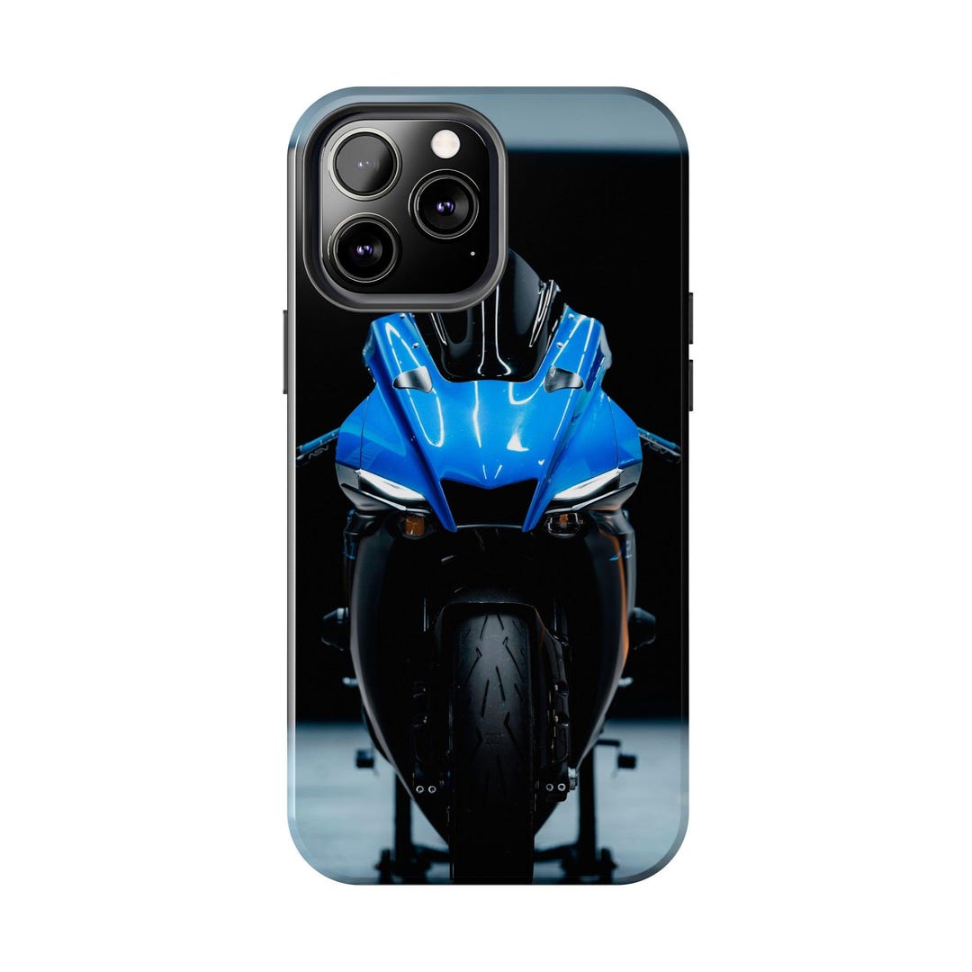 Yamaha R1 Motorcycle iPhone Case and Galaxy Phone Case - Durable and ...
