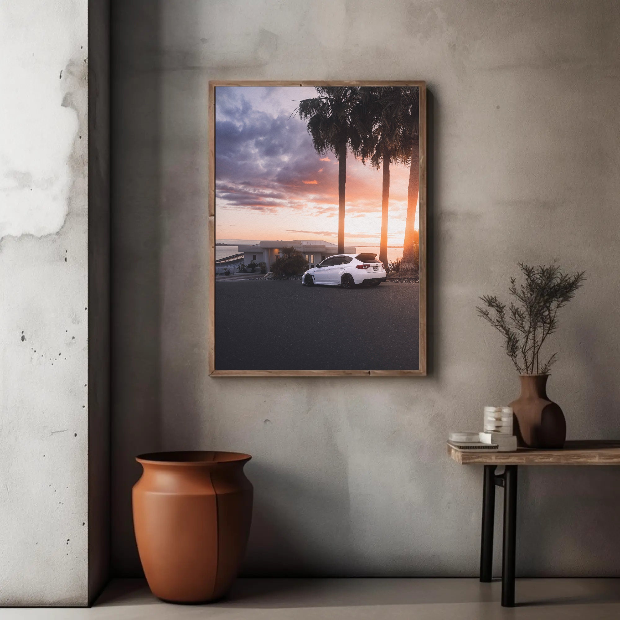 Subaru WRX Sti Hatch JDM Satin Poster - High Resolution JDM Poster ...