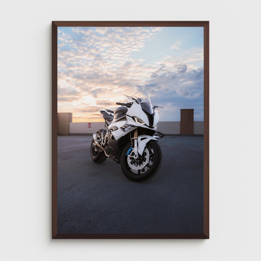 BMW S1000RR Motorrad Poster 064 8k Ultra Auflösung Wand Kunst Home ...