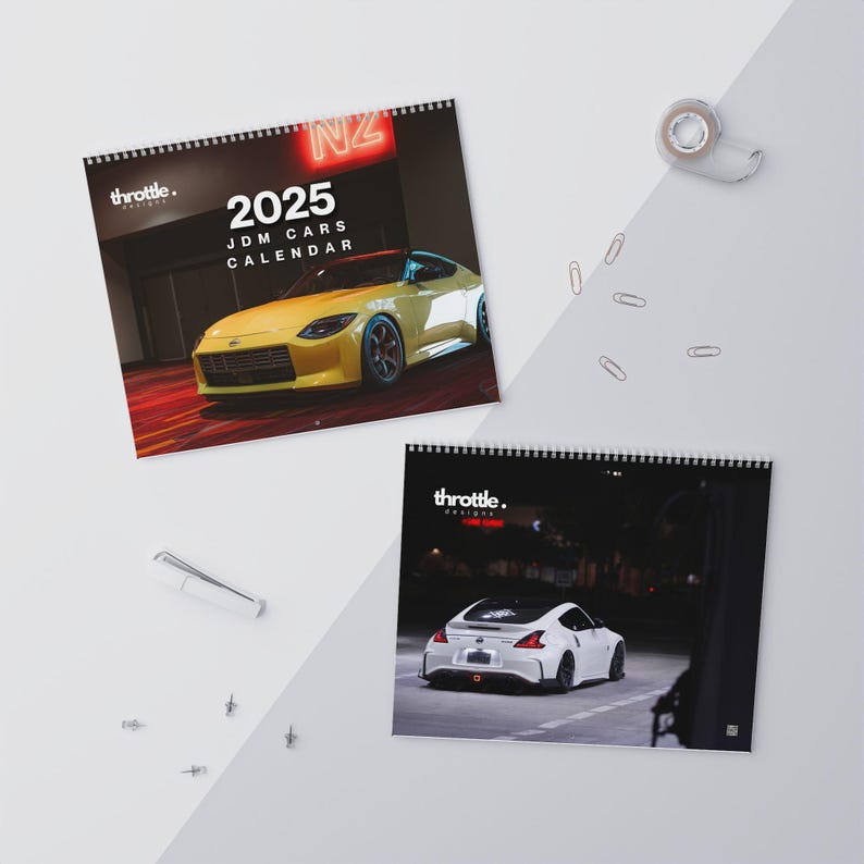 2025 JDM Automotive Car Calendar V3 - Ultra HD Resolution Images ...