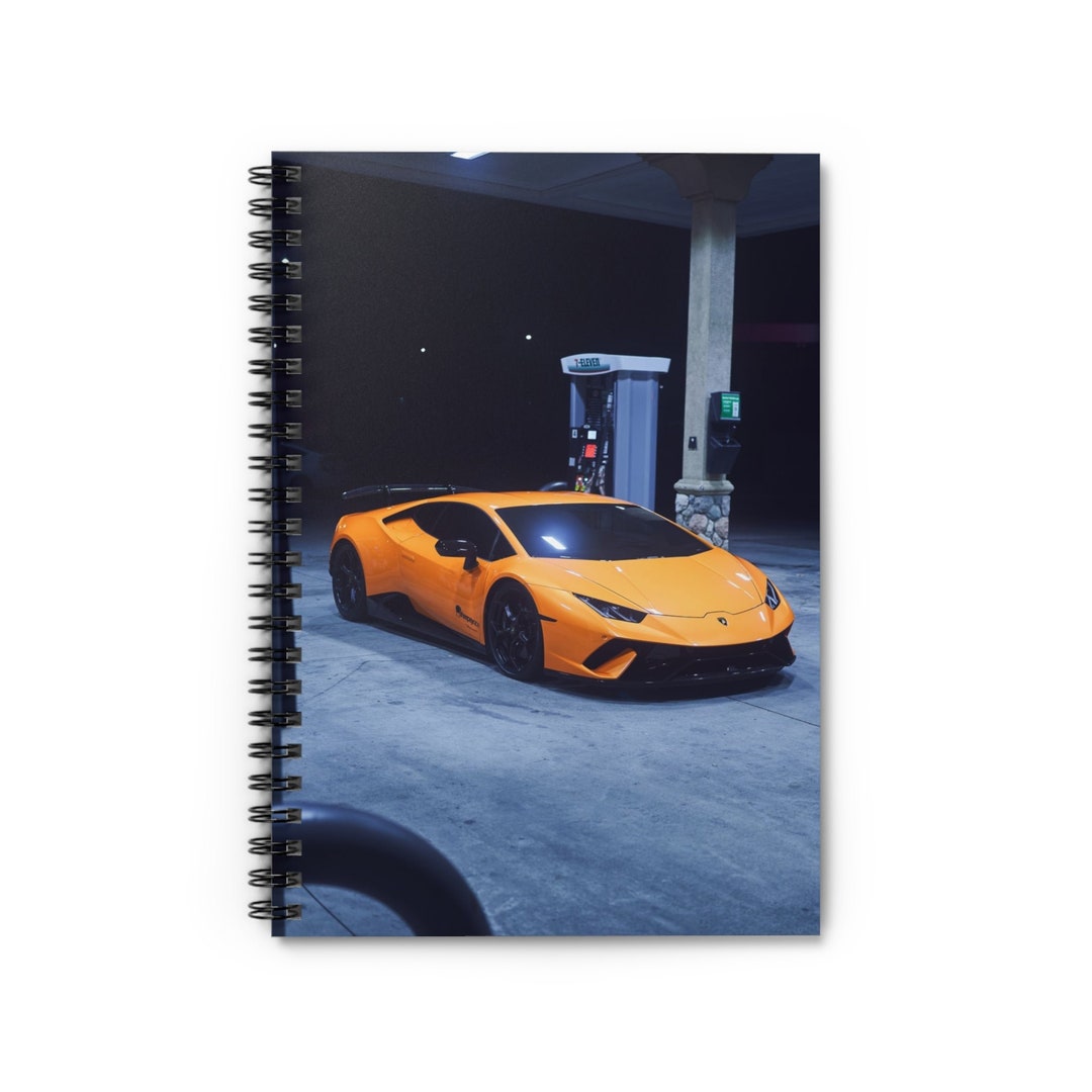 Lamborghini Huracan Automotive Spiral Notebook 027 Size: 6 X 8 Premium ...