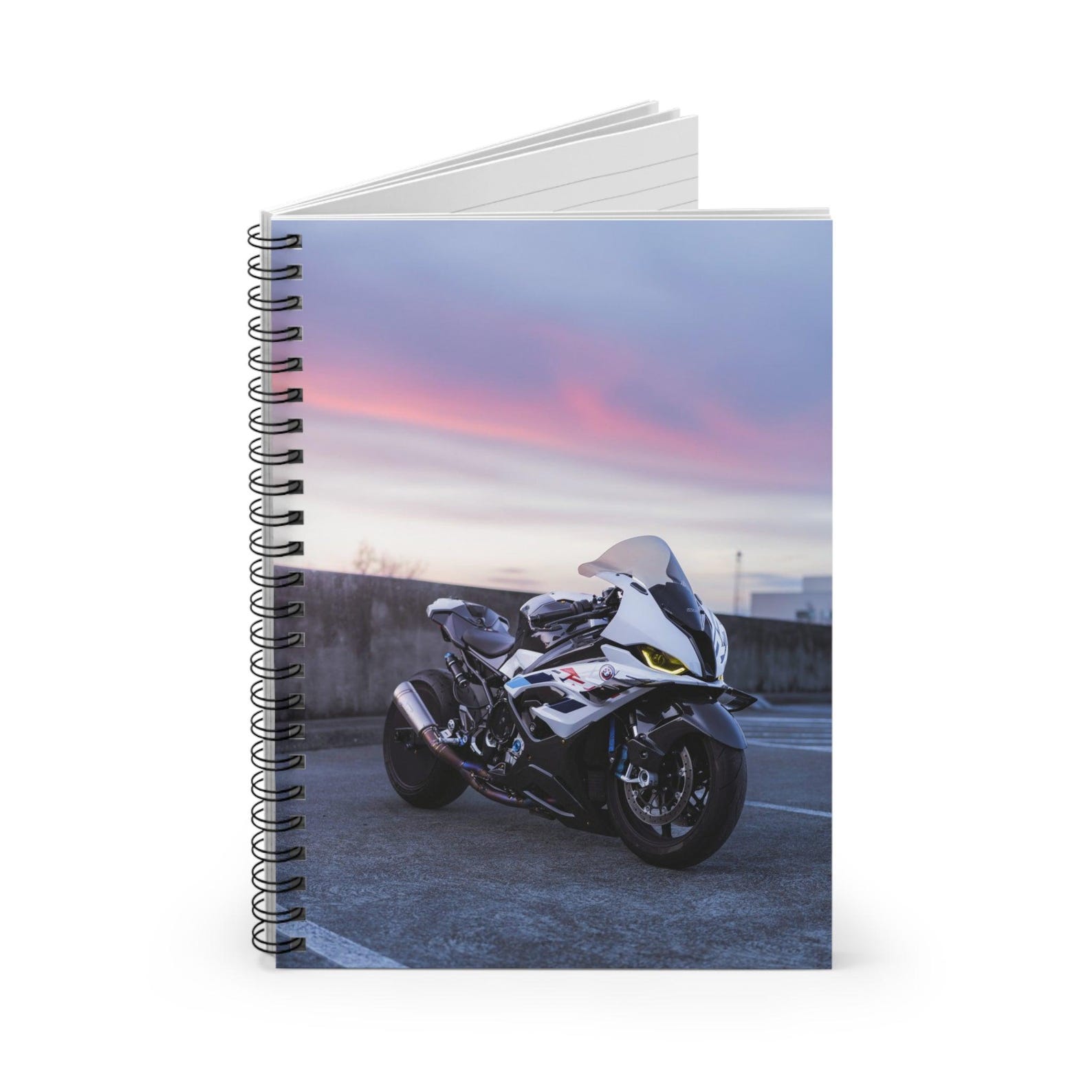 BMW S1000RR Drag Spec Motorcycle Spiral Notebook #004 - 6"x8" - Back to ...