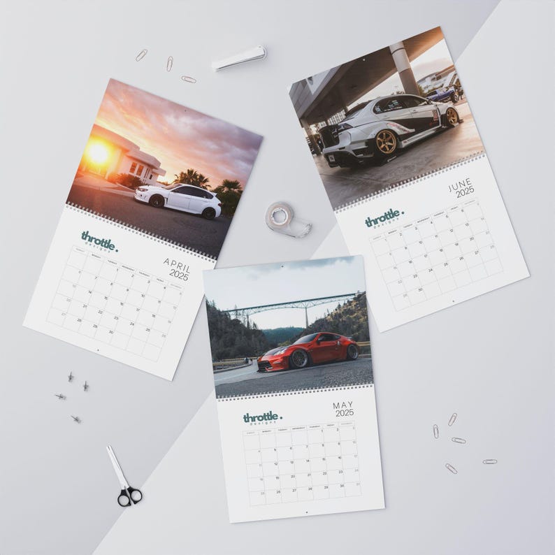 2025 JDM Automotive Car Calendar V3 - Ultra HD Resolution Images ...