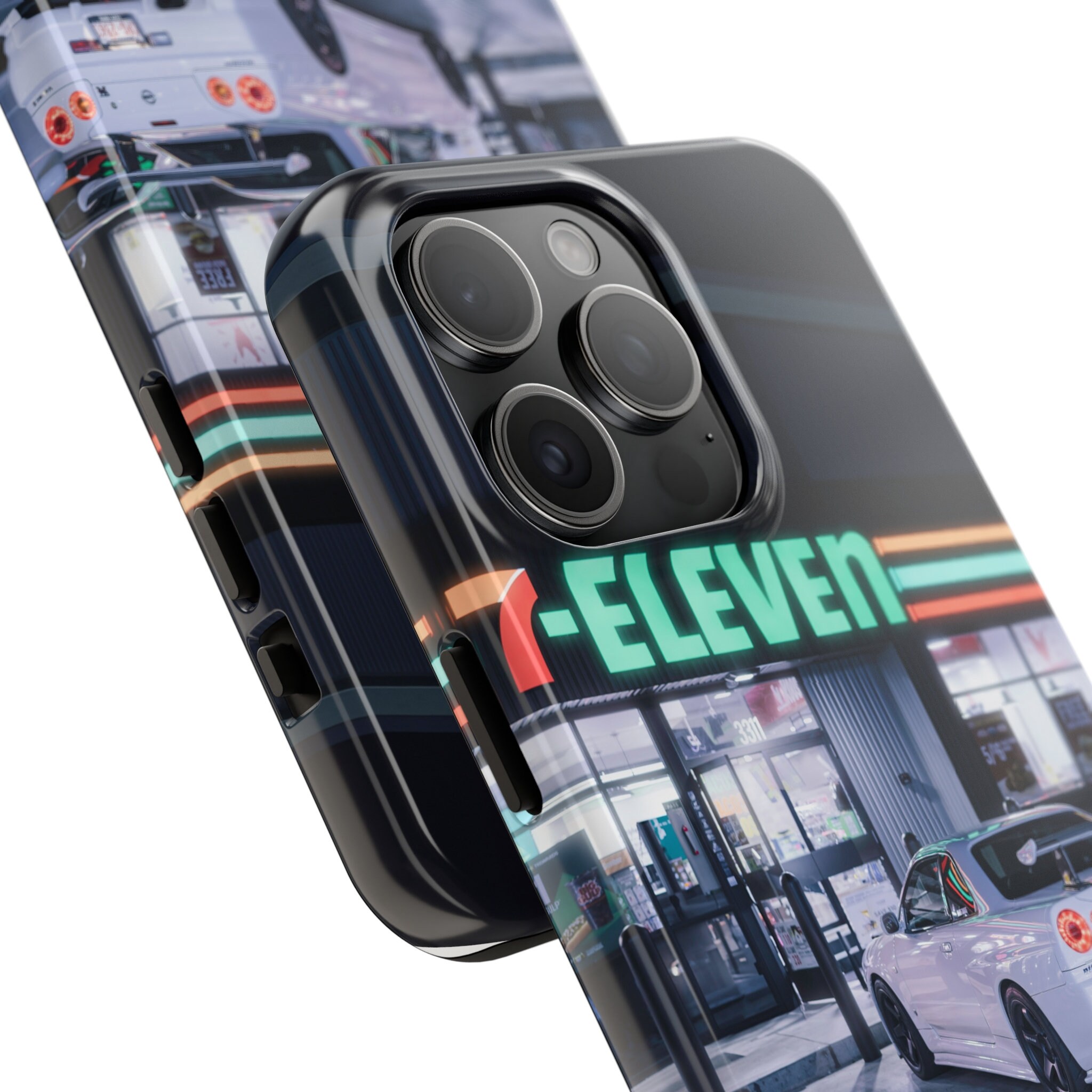 Nissan GTR R34 Skyline X 7-eleven JDM Car iPhone Case - iPhone Tough ...