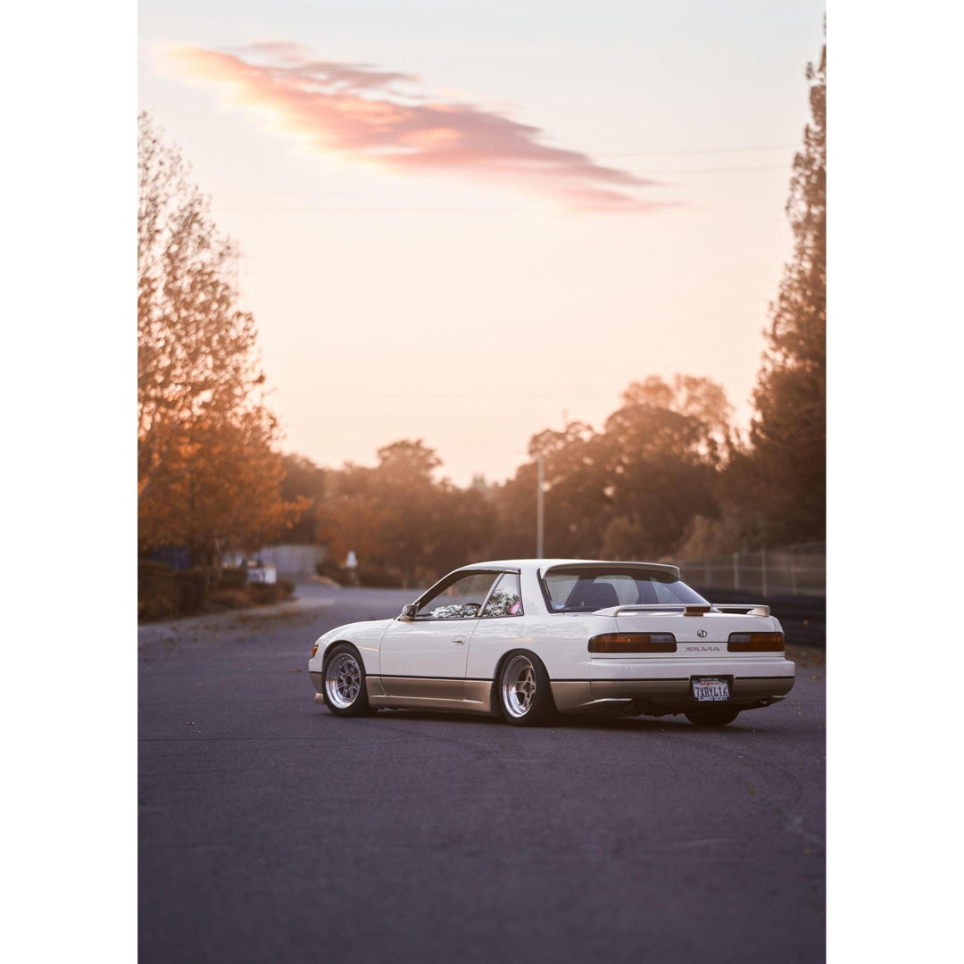 Nissan 240sx S13 Silvia Automotive Car Poster #004 - High Resolution ...