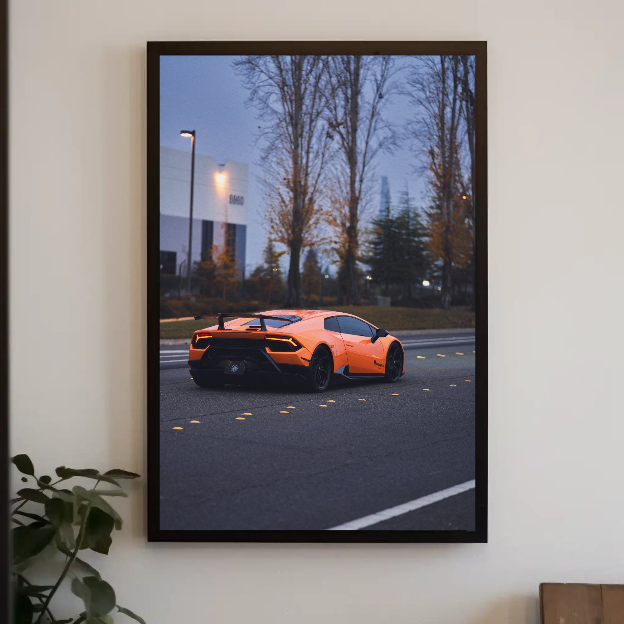 Lamborghini Huracan Automotive Car Poster - Etsy