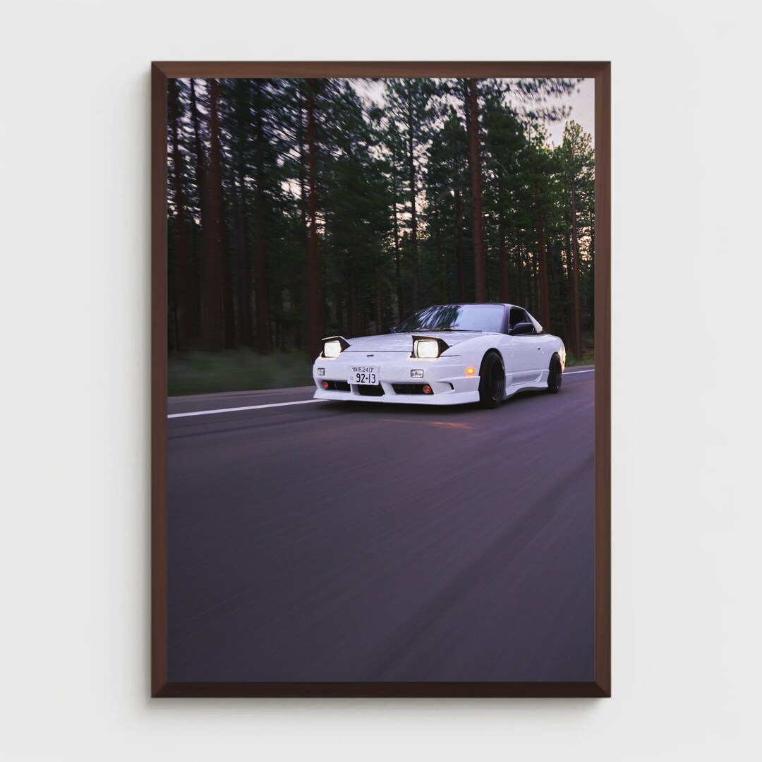 Nissan 240sx S13 Type-x JDM Automotive Car Poster - Etsy