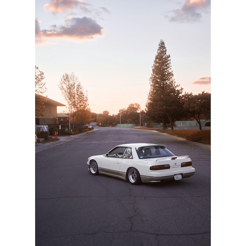Nissan 240sx S13 Silvia Automotive Car Poster #005 - High Resolution ...