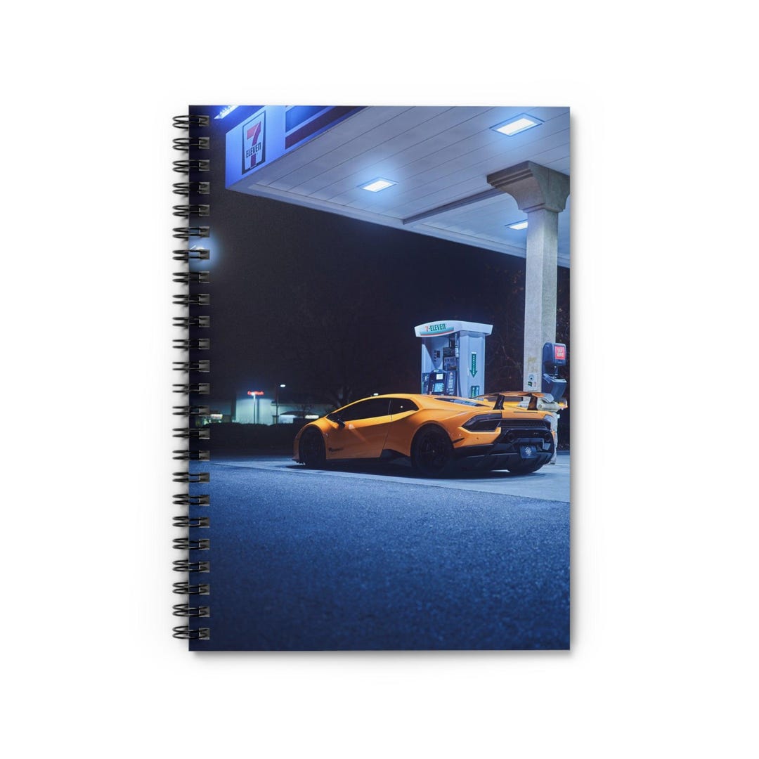 Lamborghini Huracan Automotive Spiral Notebook #021 - 6"x8" - Back to ...